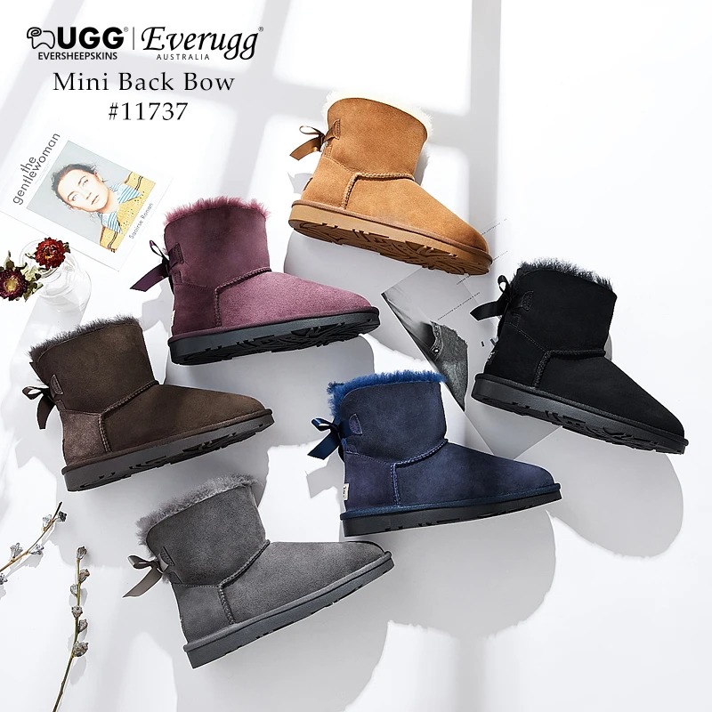 Ever UGG Mini Women Boots with Bailey Bow
